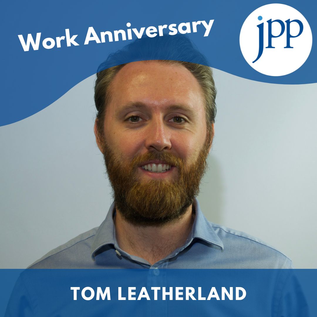 JPP Congratulations to Associate Tom - JPP